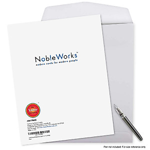 NobleWorks - 1 Big Funny Birthday Card Cartoon (8.5 x 11 Inch) - Jumbo Comic Humor, Group Greeting Card with Envelope - Almost a Raisin J2677BDG