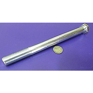 Grade 5 Zinc Steel Hex Bolts RH PT 5/8"-18 x 8.00" Length