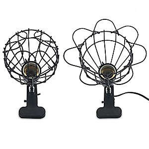 Heat Lamp Stand, Heating Lamp Stand, Flexible Clamp Lamp Fixture for Reptiles, 360-Degree Rotary Arm, High-Temperature Resistant Capability, Maximum Load: 300W