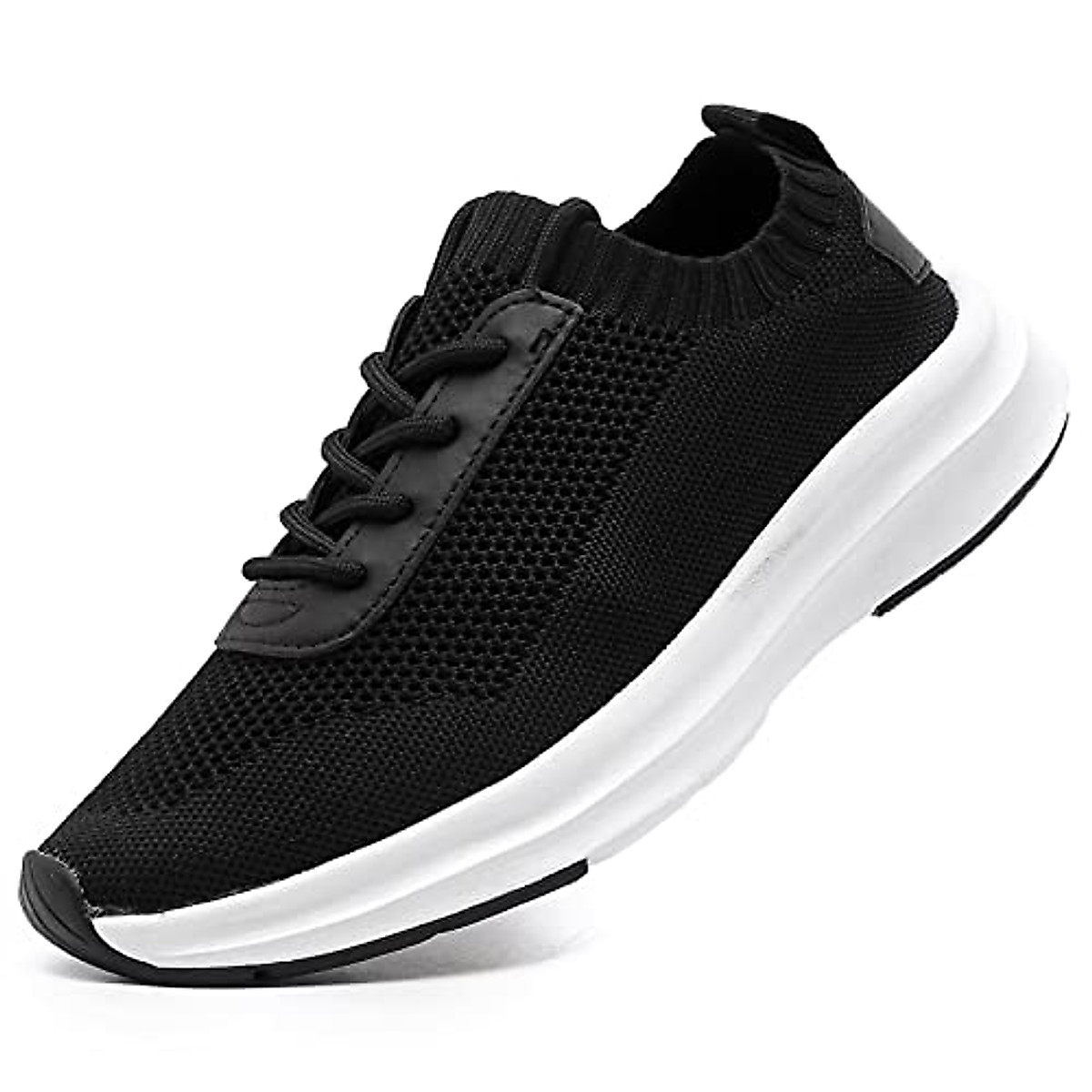 ANJOUFEMME Women Walking Shoes Slip On White Tennis Shoes Women's Fashion Sneakers Non Slip Casual Shoes for Women Comfortable Breathable Work Shoes Mesh Travel Outdoors
