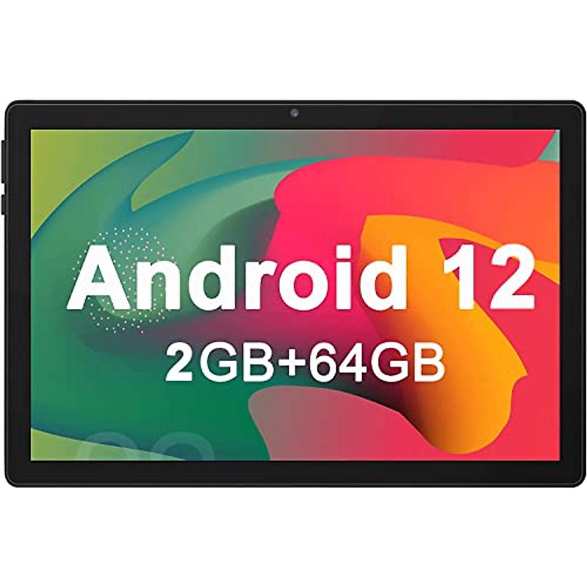 Android 12.0 Tablet, 10 inch 2GB RAM 64GB ROM, 512GB Expand, Tablet with Dual Camera, WiFi, Bluetooth, HD Touch Screen, Google GMS Certified