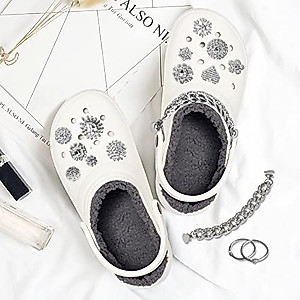 Ogeteye Bling Shoe Charms for Women and Girls,Designer Shoe Charms Gift,Diamond Jewels Luxury Accessories Shoe Decoration