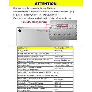 Case Compatible with MacBook Air 13 inch 2020 2019 2018 Models: A2337 M1/ A2179/ A1932 with Touch ID, Plastic Hard Shell Case & Keyboard Cover Skin for Mac Air 13 Retina - Astronaut