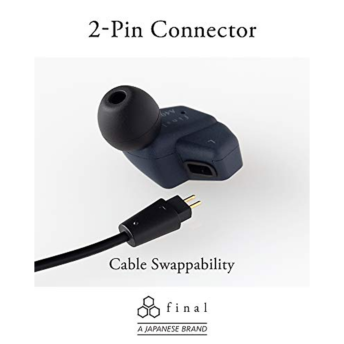 Final A4000 in-Ear Wired Noise Isolating High Precision Clear and Transparent Sound Earphones