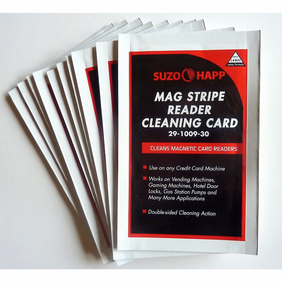 Cleaning Cards for Magnetic Stripe Credit Card Readers Lot/25