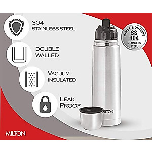 MILTON Thermosteel Flask, 750Ml (Ec-Tms-Fis-0046_Steel)