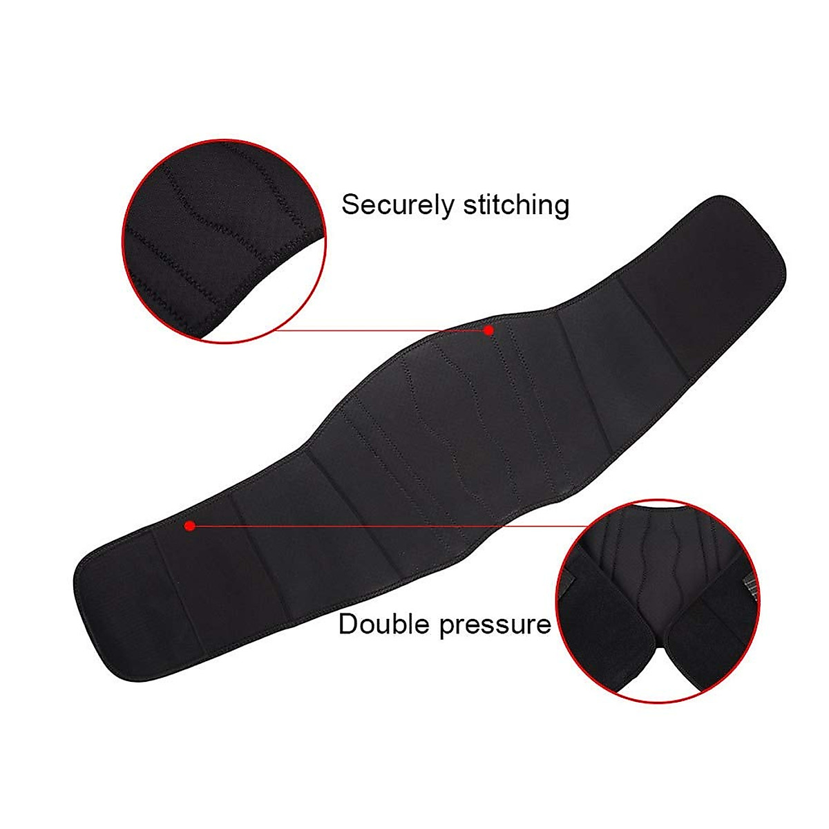 LSRRYD Premium Back Support Belt Lower Back Brace Lumbar Support Belt for Pain Relief and Injury Prevention Sciatica Scoliosis Or Herniated Disc (Size : L)