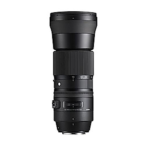 Sigma 150-600mm 5-6.3 Contemporary DG OS HSM Lens for Canon DSLR Cameras USB Dock and Two 64GB SD Card Bundle (7 Items)