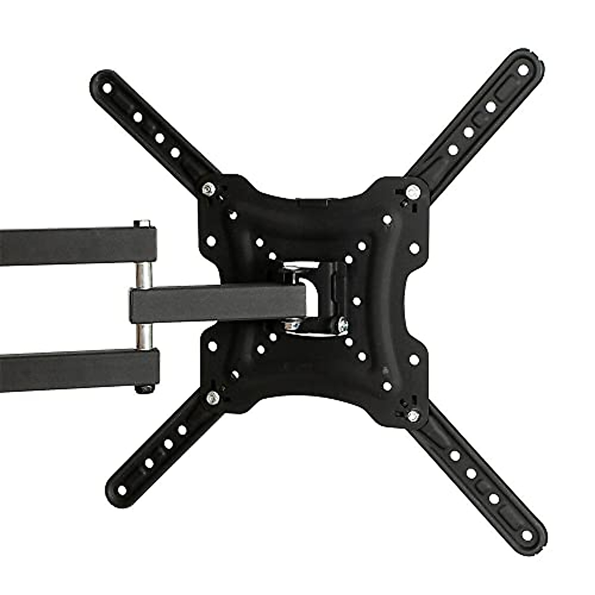 Stainless Steel Portable Monitor Stand for Most 14-55 Inches Flat Curved TVs,Universal TV Wall Bracket up to 30KG Tilting Height Adjustable, Max VESA 400x400mm