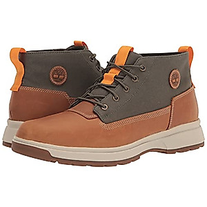 Timberland Men's Atwells Ave L/F Chukka Boot, Wheat Full-Grain, 9