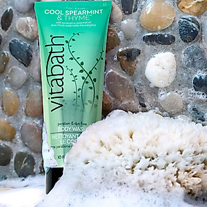 Vitabath Body Wash, Cool Spearmint & Thyme, 10 Fluid Ounce