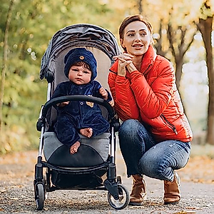 JIZHI Lifelike Reborn Baby Dolls, 17 Inch Realistic-Newborn Baby Dolls Boy, Real Life Soft Body Reborn Baby with Toy Accessories Gift Set for Kids Age 3+