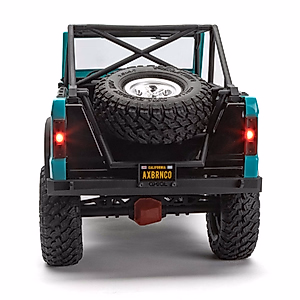 Axial RC Truck 1/10 SCX10 III Early Ford Bronco 4WD RTR (Battery and Charger Not Included), Turquoise Blue, AXI03014T1