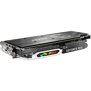 MSI GAMING GeForce RTX 2070 8GB GDRR6 256-bit HDMI/DP/USB Ray Tracing Turing Architecture HDCP Graphics Card (RTX 2070 ARMOR 8G)