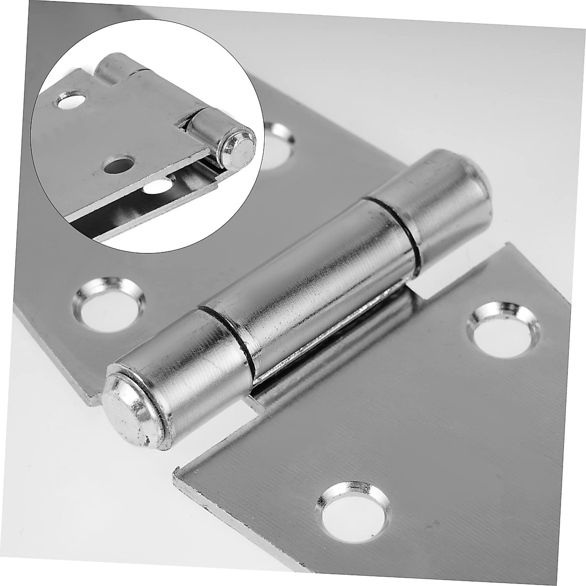 2pcs Door Hinge Wood Fence Hinge Gate Kit Heavy Duty Hinges Gate Hinges for Wooden Fences Heavy Duty Heavy Strap Hinge Gate Kit for Wooden Fence Wood Gate Hinges Strap Gate Hinges