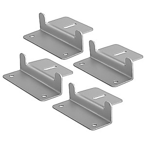 ACOPOWER Solar Panel Mounting Z Bracket - 4 Units for RV Boat Off Gird Installation