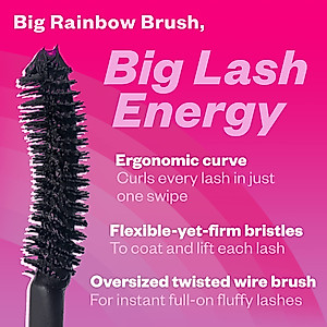 Kosas The Big Clean Mascara | Longwear, Fluffy Lashes, Intense Black