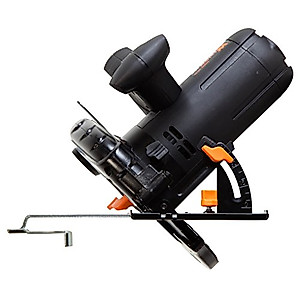 WEN 36725 12A 7-1/4-Inch Sidewinder Circular Saw with 2-1/2-Inch Cutting Depth,Black