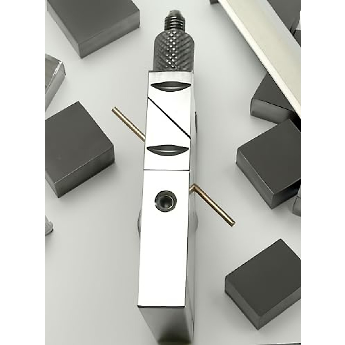 Jig Vise Miter Tube Cutter Filing Block Jewelers Tool Chenier Tube Saw Cutting by JTS