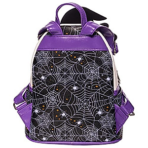 Loungefly Women's Disney Daisy Duck Halloween Witch Double Strap Shoulder Bag Purse - Entertainment Earth Exclusive