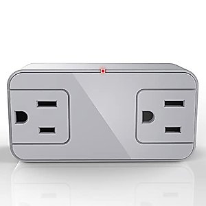 Ehaijia Thermostatically Controlled Dual Outlet, Cold Weather Thermo Plug,Automatic Switch On Below 32°F&Off Over 50°F,Free from Turn Heater On by Yourself in Freezing Weather,Save Energy and Effort