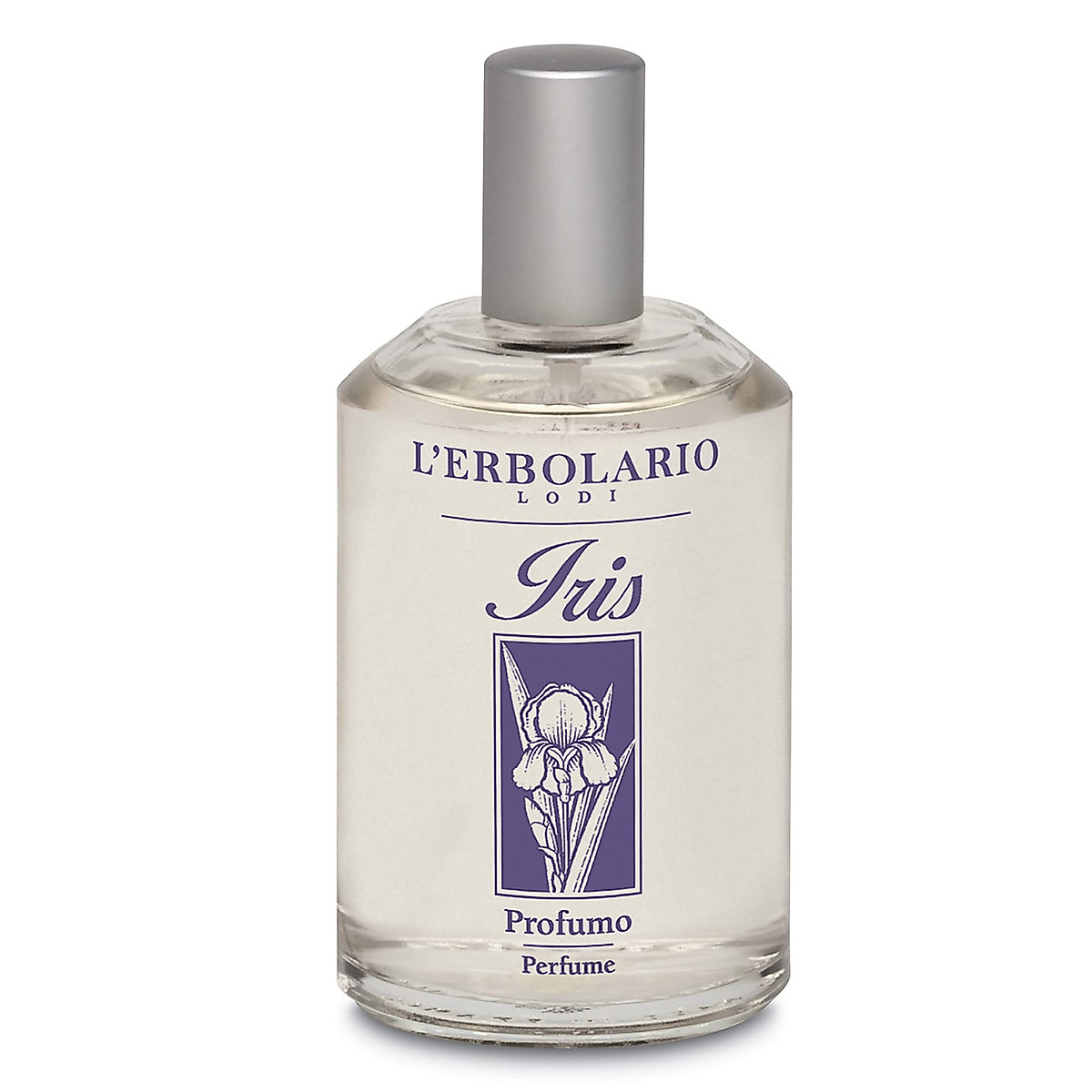 L'Erbolario Iris - Notes Of Bergamot, Iris And Vanilla - Sensual Fragrance For Women - Sweet Notes Of Iris Are Transferred To The Skin - Effuses Intensity - Long Lasting - 3.3 Oz EDP Spray