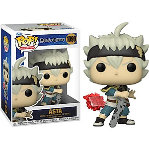 POP Black Clover - Asta Funko Vinyl Figure (Bundled with Compatible Box Protector Case), Multicolor, 3.75 inches
