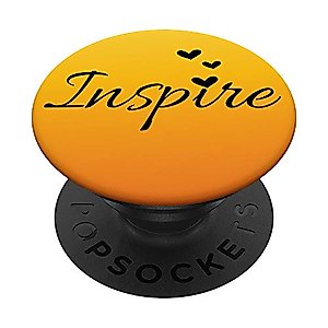 Awayk Inspire Pop Phone Grip for Smartphones & Tablets PopSockets Grip and Stand for Phones and Tablets