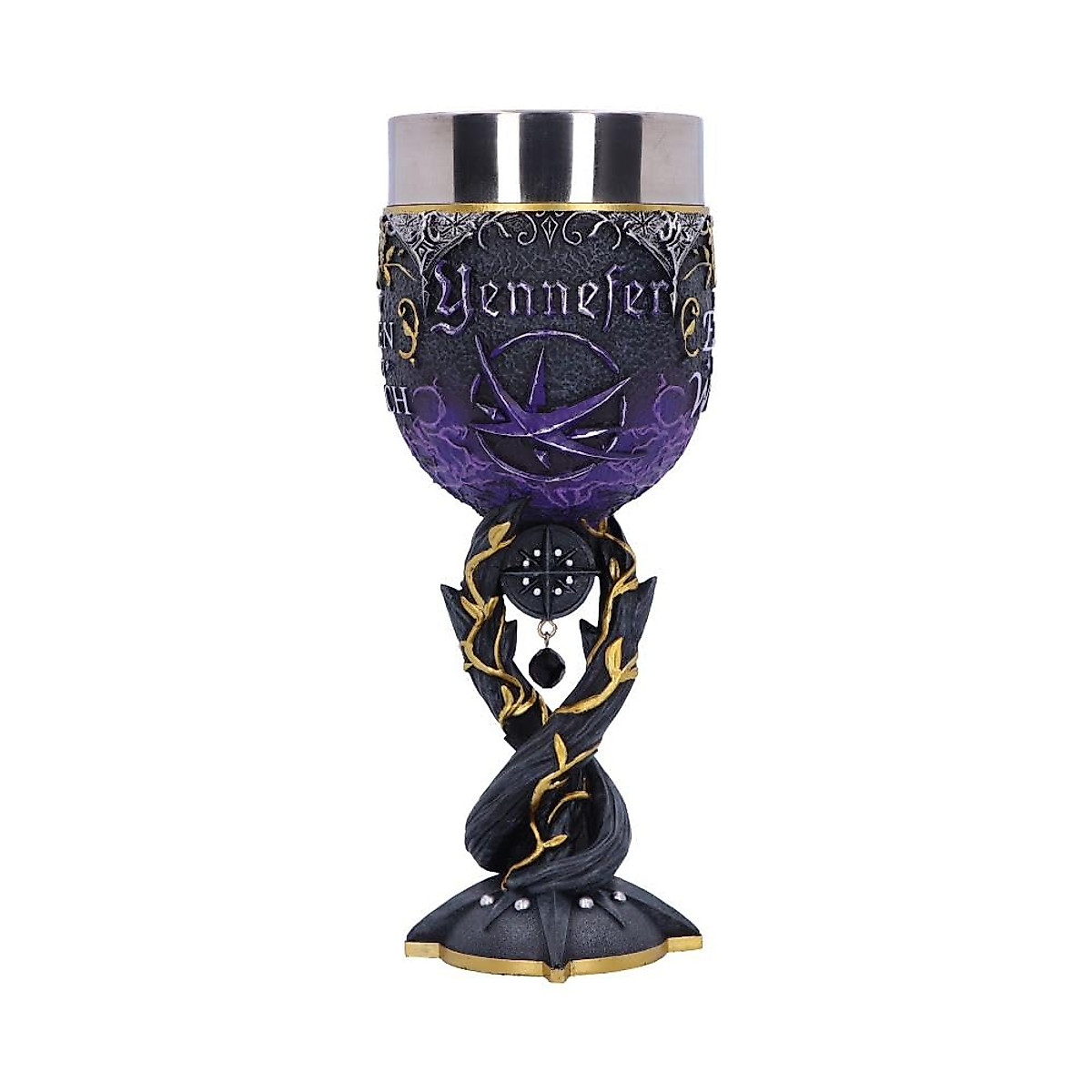 Nemesis Now Officially Licensed The Witcher Yennefer Goblet 19.5cm, Black
