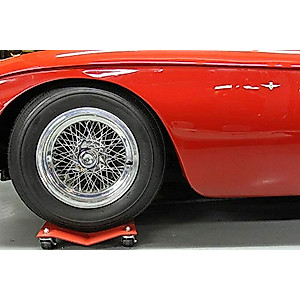 Mapp Caster Heavy Duty Car Dolly Replacement Casters Set of 4-2500 Lbs. Capacity