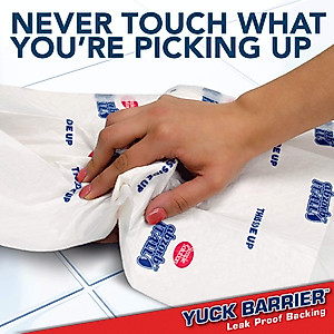 Simple Solution Abzorbitall Pet Mess Absorbent Towels | Multi-Surface Urine & Dog Poop Cleaning Sheets | 12 x 17 | 30 Towels