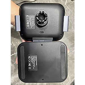 MAKAQI 2 in 1 Charging Station for Z Fold 4/3/2, Aluminium Alloy 3 Coils Fast Wireless Charger Stand for Samsung Galaxy Buds 2 Pro/Buds Pro/Buds 2 / Buds Live (with 20W Adapter)