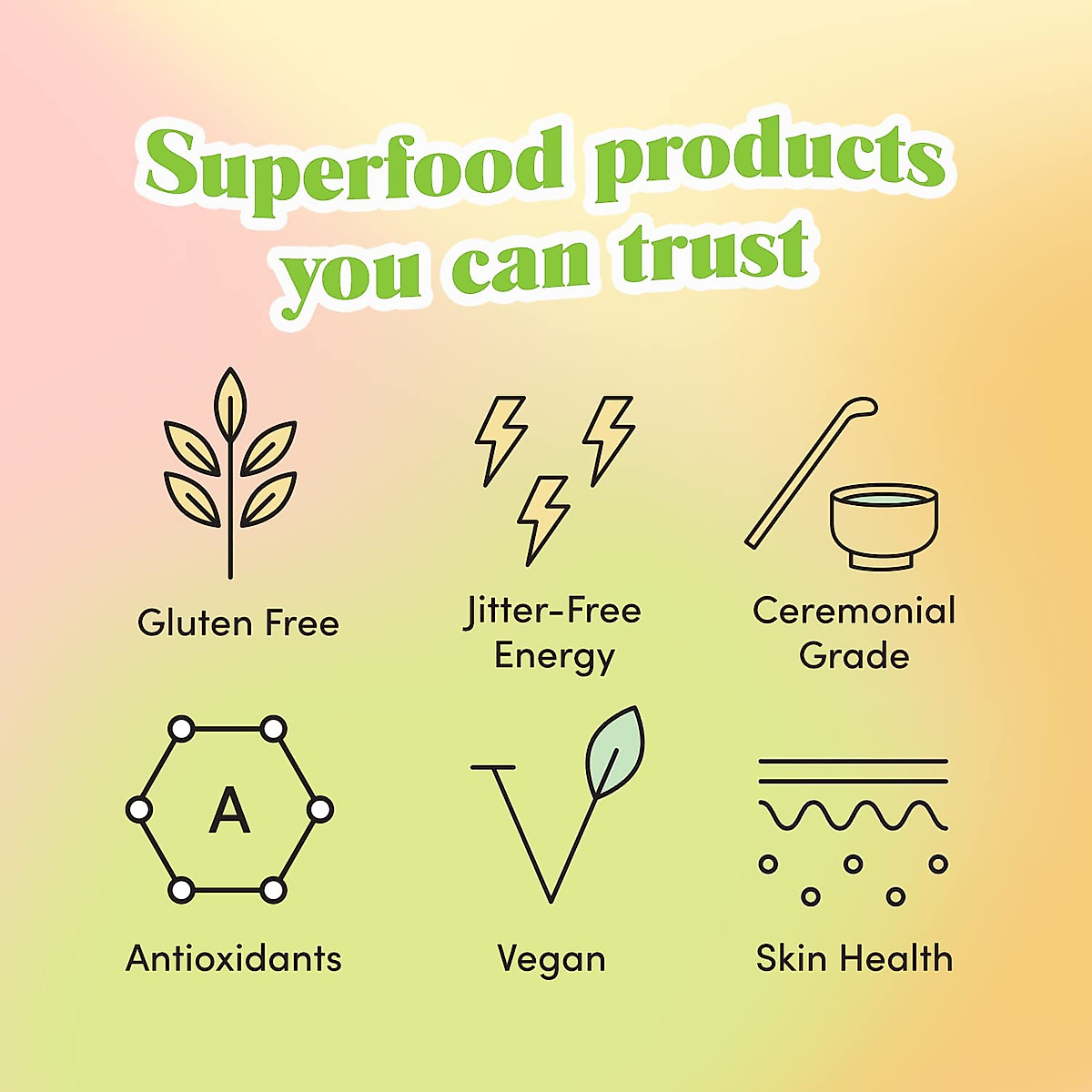 Golde Pure Matcha | Ceremonial Grade Matcha Powder | Green Tea Superfood with L-Theanine & Antioxidants (40g Tin)