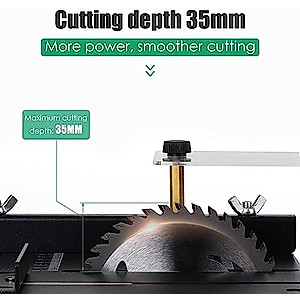 Mini Table Saw Multifunctional Small Table Saw | Cutting | Sanding | Engraving | Drilling | All-in-One Machine, Precision Craftsman Table Saw,7 Levels of Speed,0-90° Angle Adjustment
