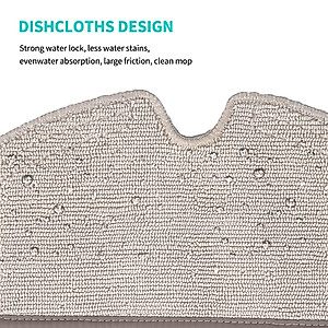 Carkio Mop Water Tank Filter Element Compatible with Xiaomi Mi mijia Roborock E35 E25 E20 S50 S6 S51 Accessories