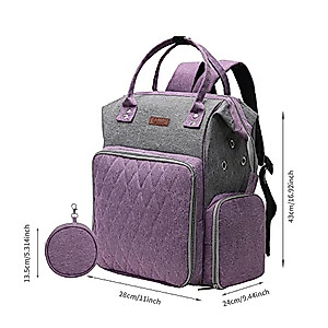 KOKNIT Large Crochet Storage Backpack Organizer,Portable Knitting Bags and Totes Organizer with Inner Divider,Yarn Storage Backpack for Carrying Projects,Knitting Needles,Crochet Hooks(Bags Only)