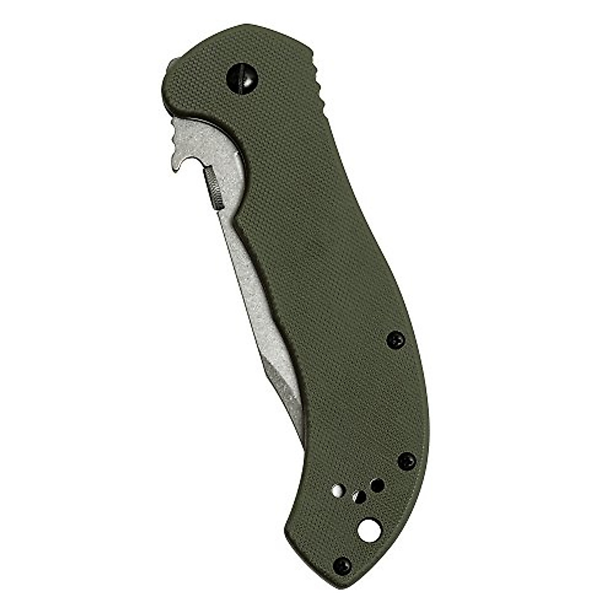 Kershaw Emerson CQC-10K Folding Pocket Knife, 3.5 inch 8Cr14MoV Stainless Steel Blade, G10 Front, Manual Open