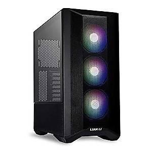 Lian Li LANCOOL II MESH C RGB-X USB Type-C Included Mid-Tower Black - LAN2MRX.50