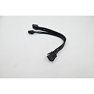 COMeap 8 Pin to 4 Pin CPU Power Adapter, CPU 8 Pin Female to CPU 8 Pin ATX 4 Pin Male Converter Extension Cable for Motherboard 9.5-inch(24cm)