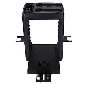 Multifunctional Vertical Cooling Stand for PS4,Charging Dock Station with 11 Game CD Storage for PS4 for PS4 Slim for PS4 Pro
