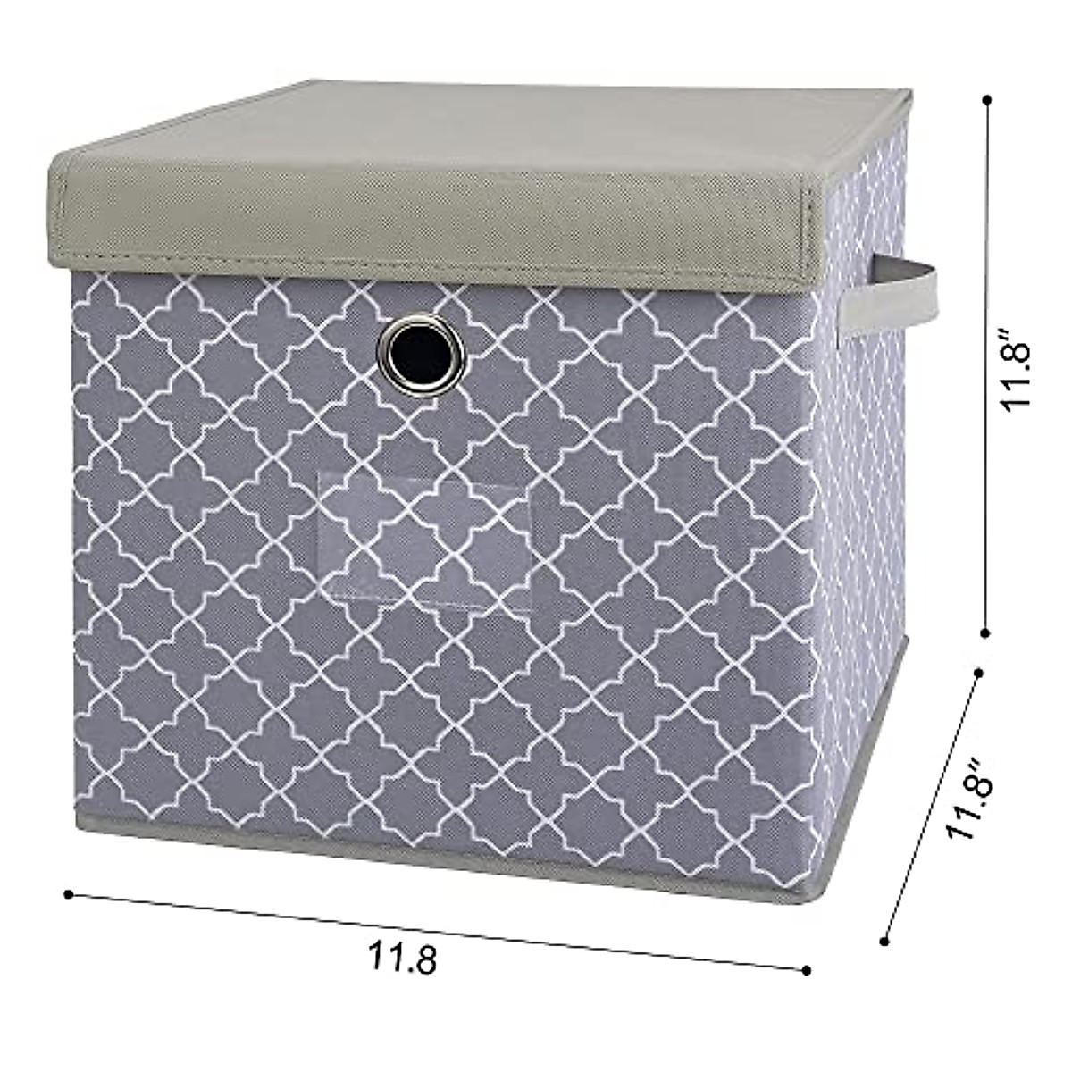 GRANNY SAYS Bundle of 3-Pack Storage Cubes for Closet & 3-Pack Storage Cubes for Organizing
