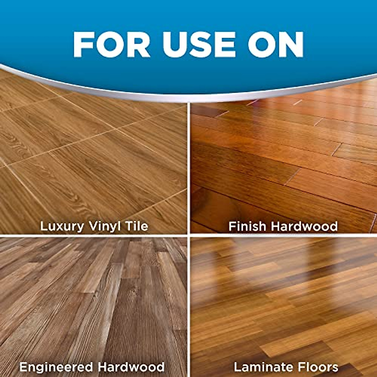 Weiman Hardwood Floor Cleaner and Polish Restorer Combo - 2 Pack - High-Traffic Hardwood Floor, Natural Shine, Removes Scratches, Leaves Protective Layer