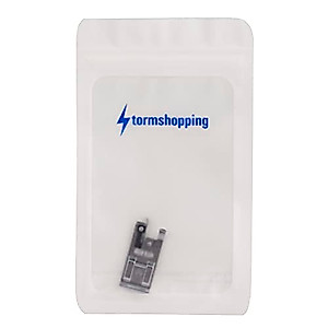 Overlock Overcast Sewing Machine Presser Foot Fits Most Low Shank Snap-On Singer, Brother, Babylock, Euro-Pro, Janome, Kenmore, Juki, Elna Sewing Machines