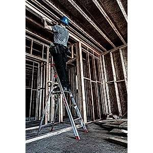 Little Giant Ladder Systems Flip-N-Lite, 5-Foot, Stepladder, Aluminum, Type 1A, 300 lbs Rated (15273-001)