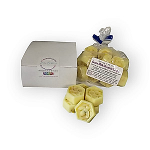 Honeycomb Honey Bee Baby Shower Favors - Birthday Party Goats Milk & Honey Scent Soaps Gender Reveal Party Pack of 20