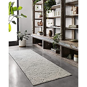 Loloi II Ziva Collection ZV-05 Sky, Contemporary 7'-9" x 9'-9" Area Rug