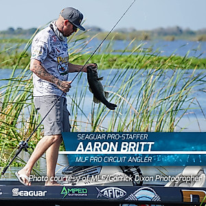 Seaguar 101 TACTX Braided Camo Fishing Line & Fluoro Kit, with Free 5lb Leader - 40lbs, 300yds Break Strength/Length - 40TCX300