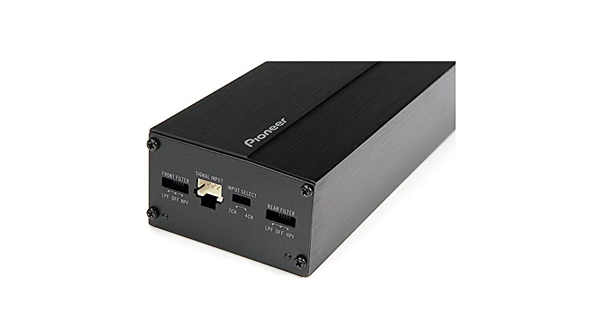 Pioneer GM-D1004 Car Amplifier – Compact 4-Channel Audio Power
