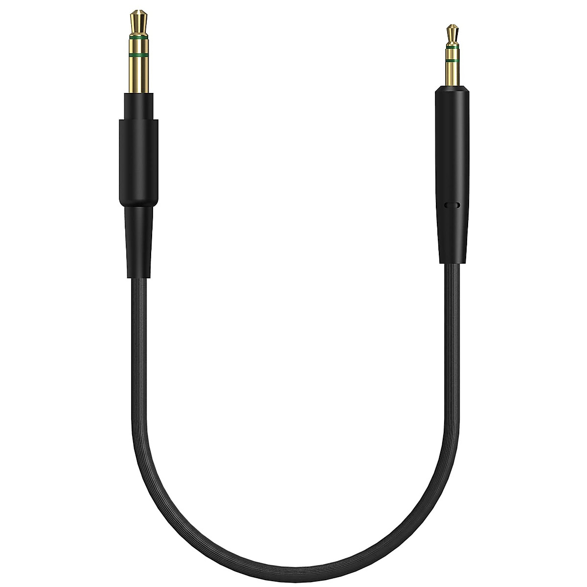 Geekria VR Short Audio Cable Compatible with Oculus Quest 2, HTC Virtual Reality Headset, 3.5mm Male to 2.5mm Male Cord, Replacement Cable for VR Headphones (1ft / 25cm)