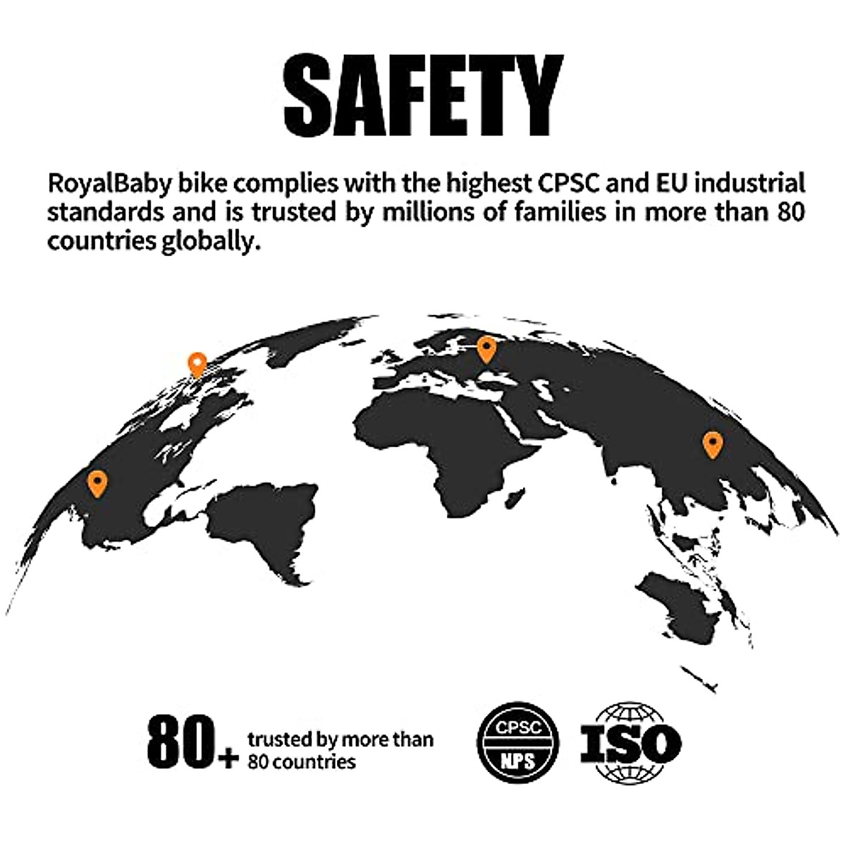 Royalbaby Freestyle Dual Handbrakes Kids Bike 14 Inch Toddlers Learning Bicycle with Training Wheels for Boys Girls Beginners Age 3-5 Years, White